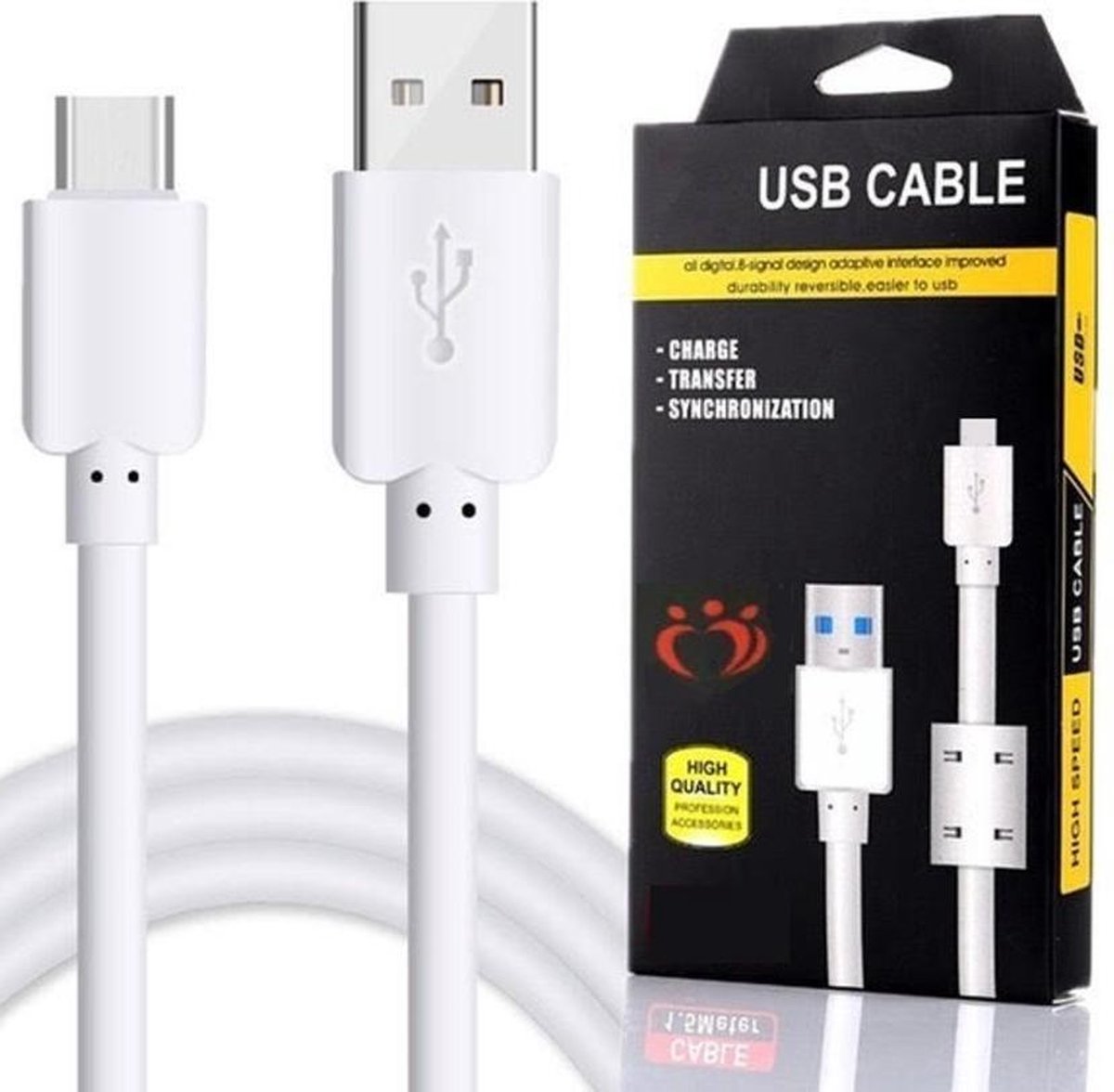 Type C USB 2.1A Data Charging Cable (Box Packaging) — XpressTronics ...